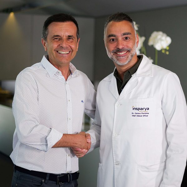 Jorge Gabriel em campanha pela clínica de Cristiano Ronaldo