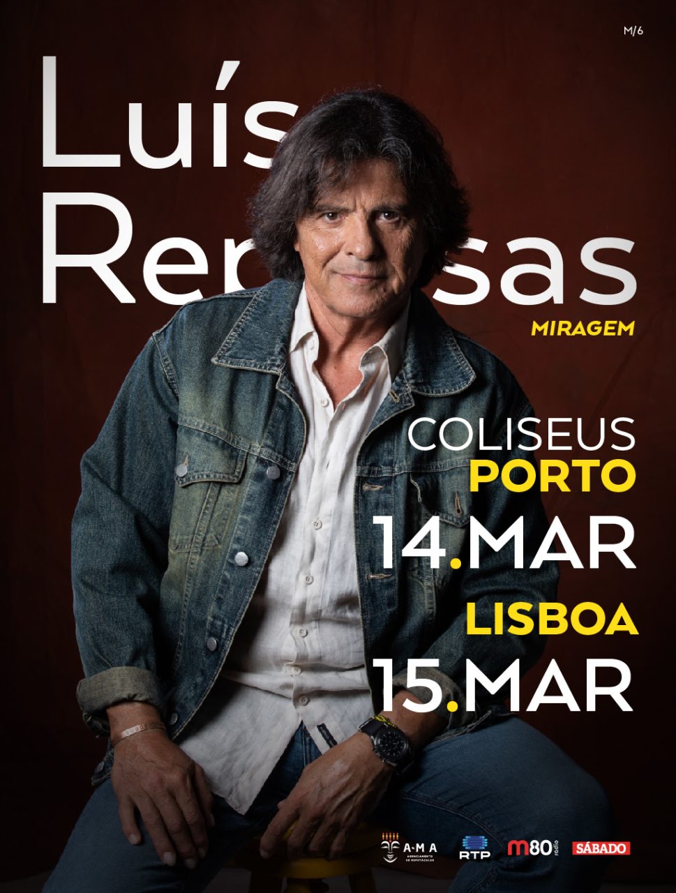 Luís Represas anuncia concertos nos coliseus de Porto e Lisboa