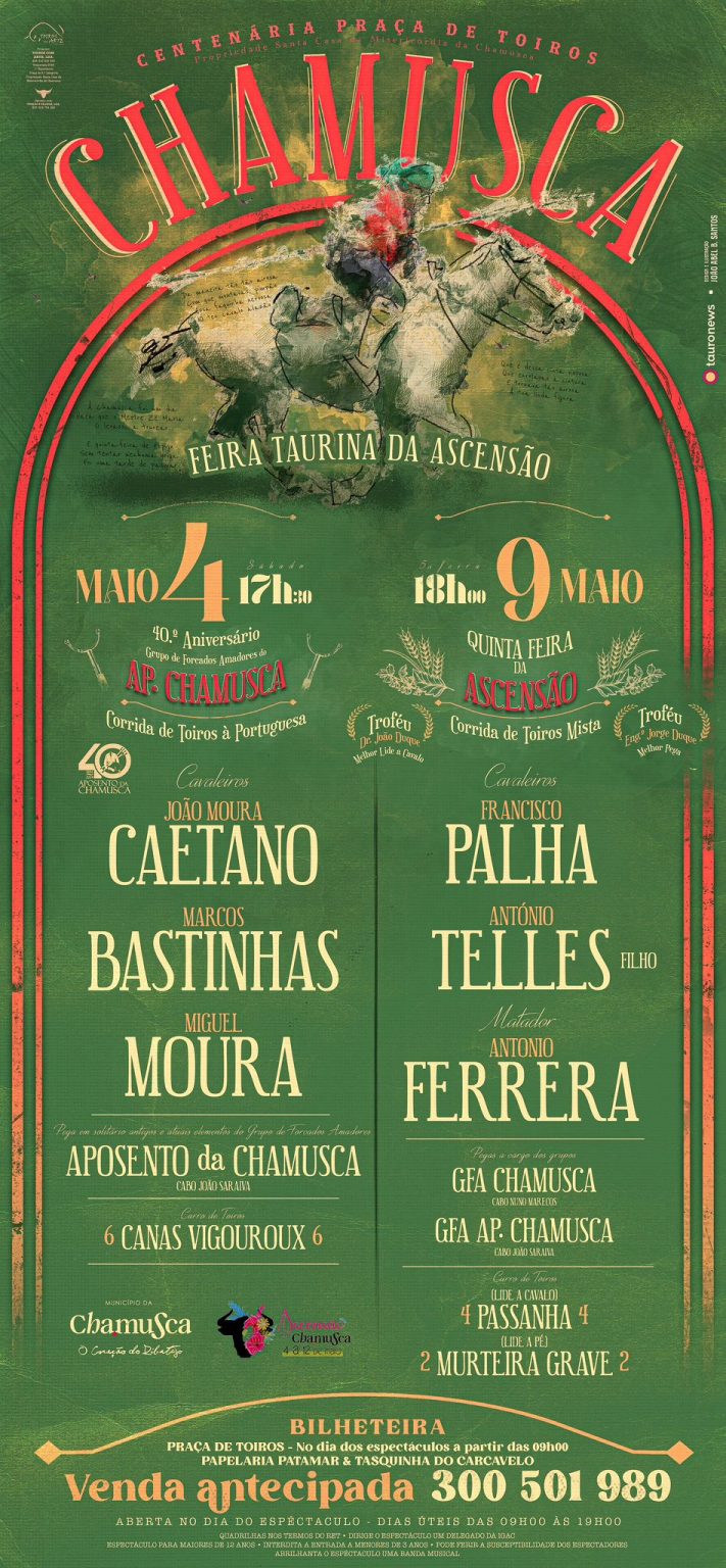 Feira de Ascensão na Chamusca: Conheça os cartéis