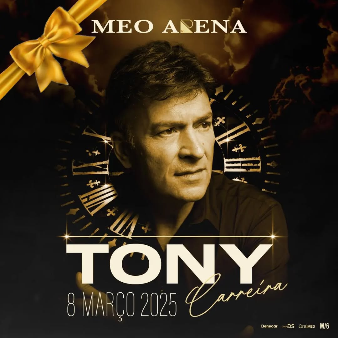 Tony Carreira promove concerto na MEO Arena: "a única coisa eterna são ...