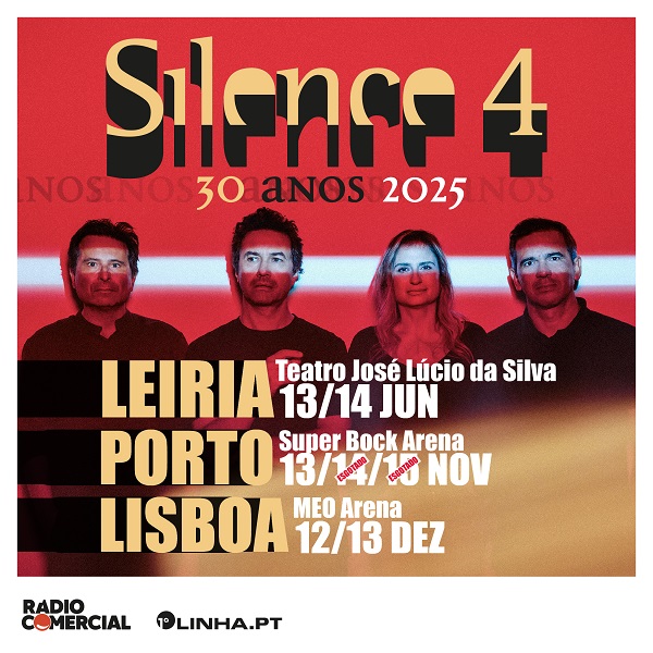 Silence 4 com data extra na MEO Arena