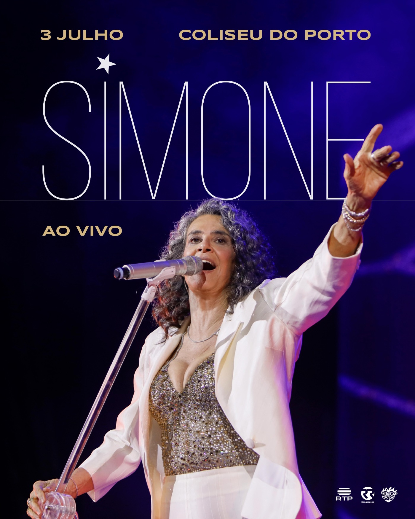Simone actua no Coliseu do Porto