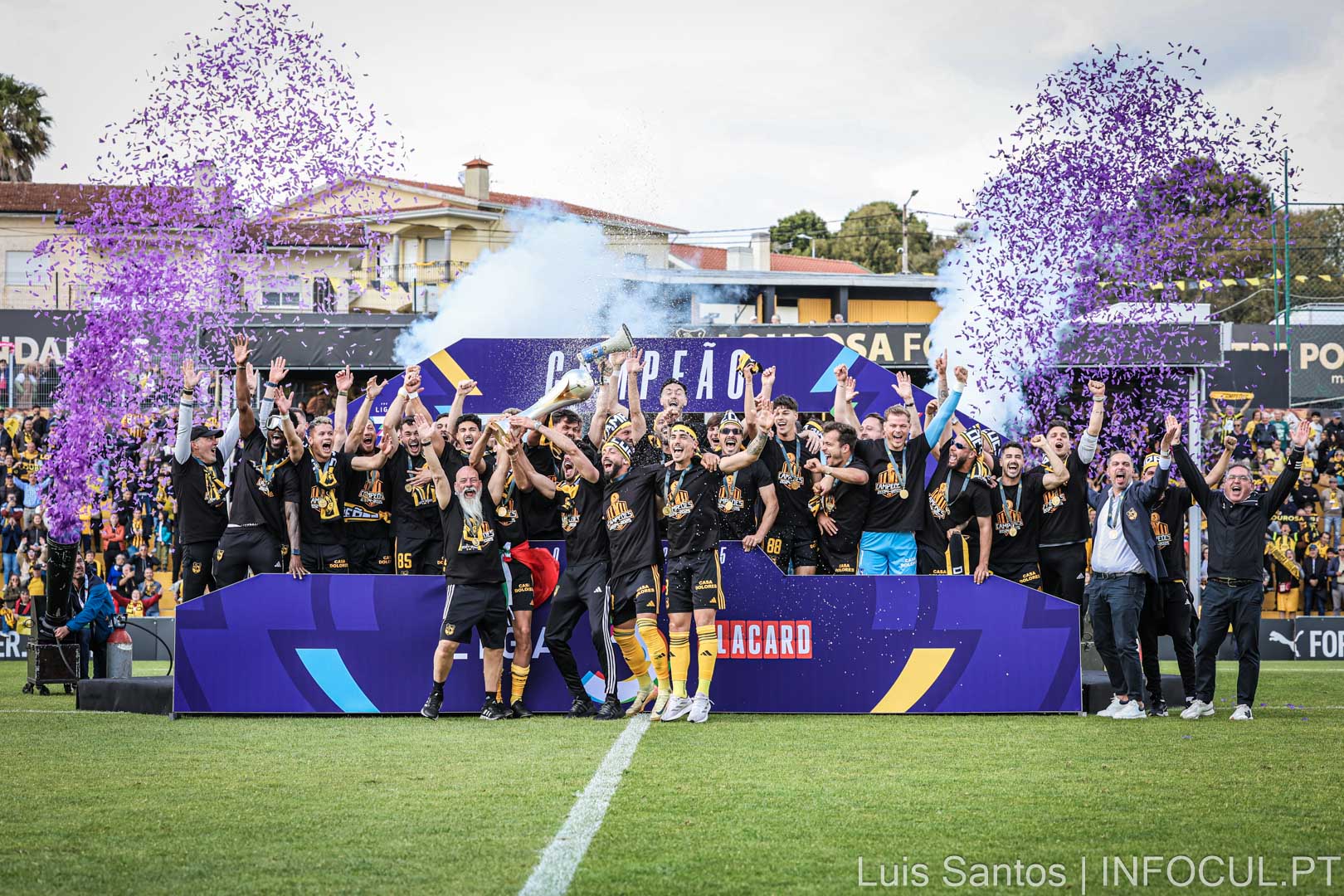 Lourosa venceu Atlético CP e é campeão da Liga 3