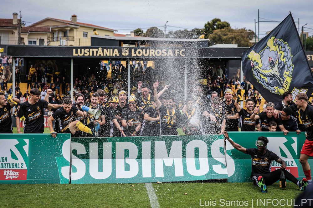 Lourosa venceu 1º Dezembro e garantiu subida à 2ª Liga