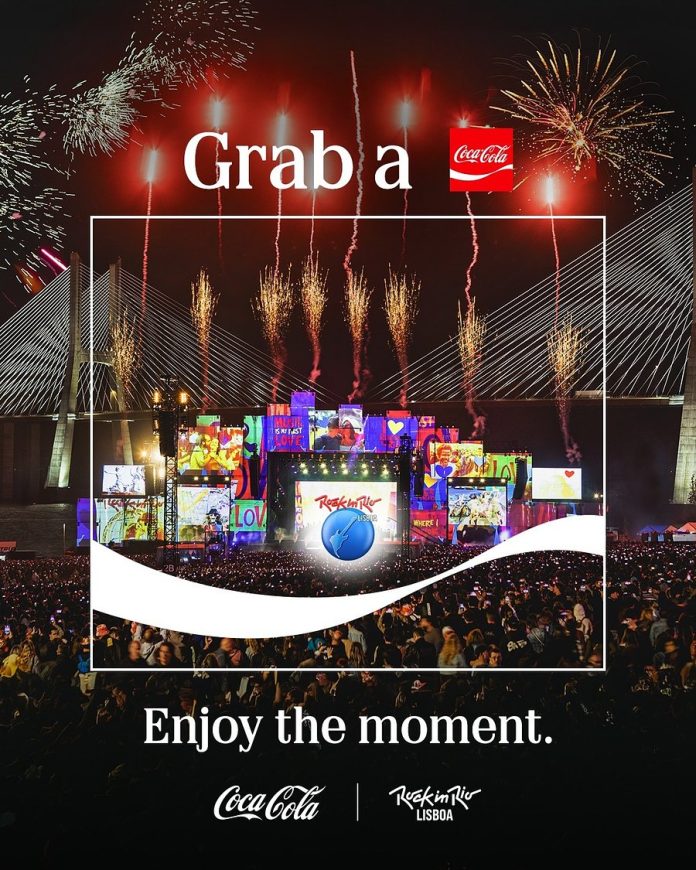 Coca-Cola anuncia parceria com Rock in Rio Lisboa