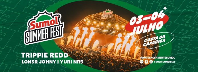 Sumol Summer Fest 2026 regressa à Costa da Caparica com Trippie Redd ...
