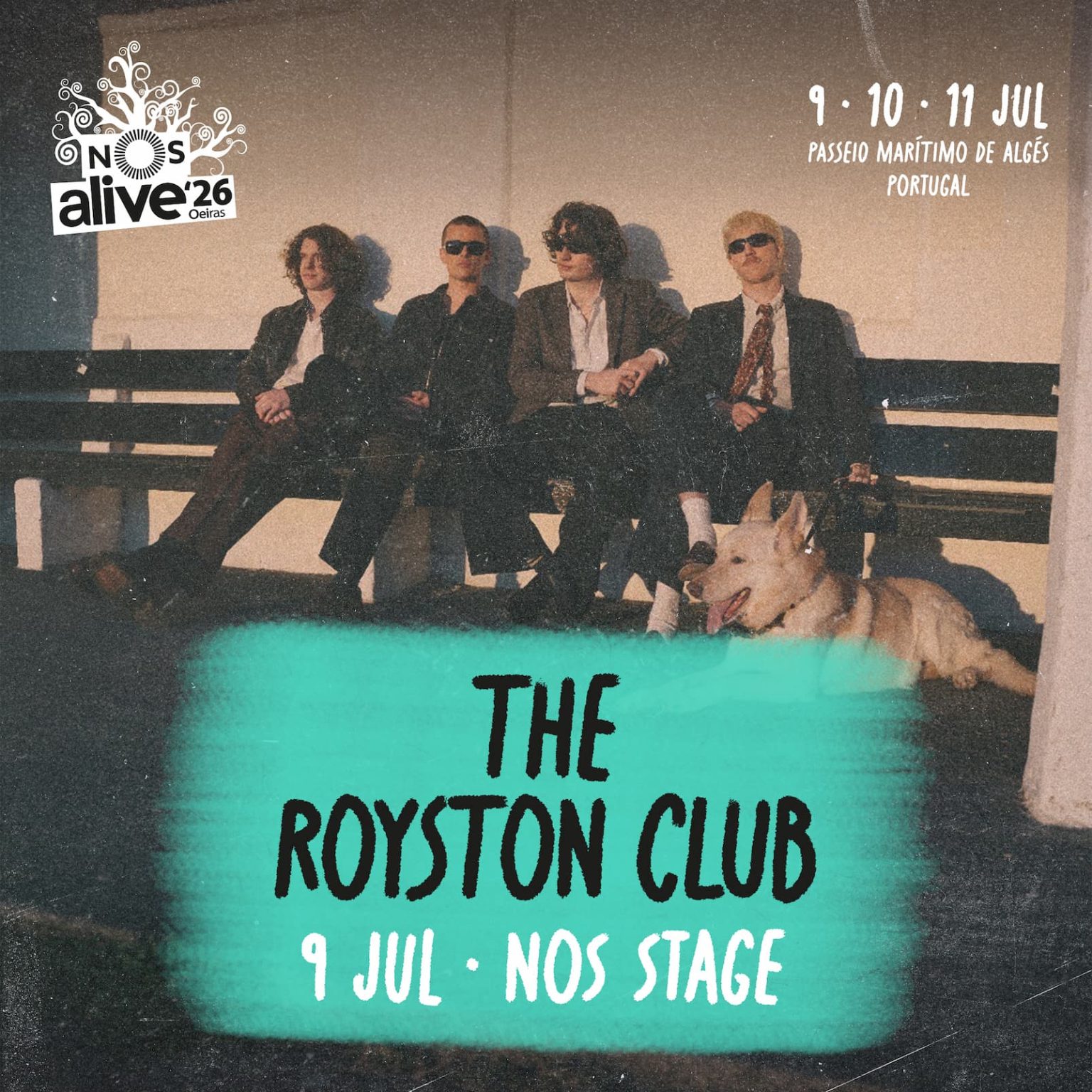 The Royston Club confirmados no NOS Alive’26 e prometem reforçar cartaz ...