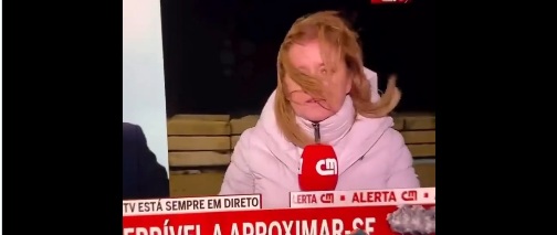 Tânia Laranjo em momento viral: "Queres que eu leve com uma onda no ...