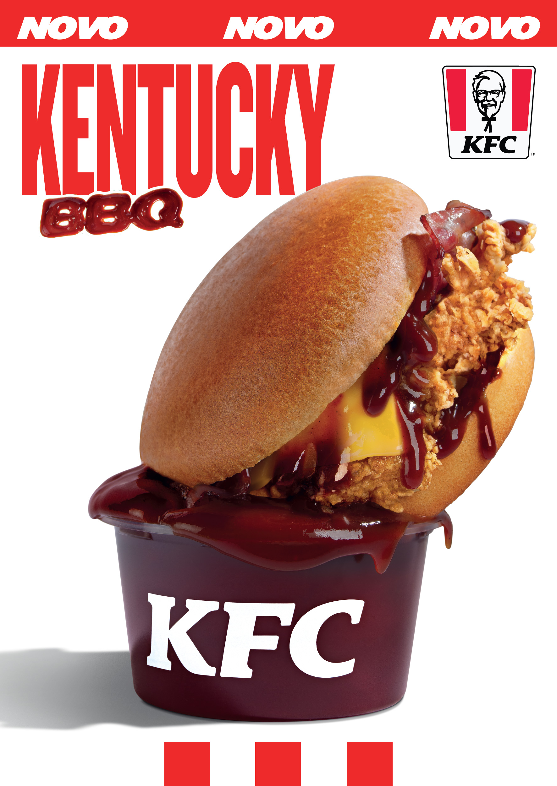 KFC lança Kentucky BBQ com Dip XXL a 3,99€ por tempo limitado em Portugal