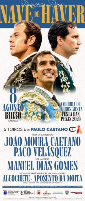 Nave de Haver recebe corrida mista da Festa das Penas com João Moura ...
