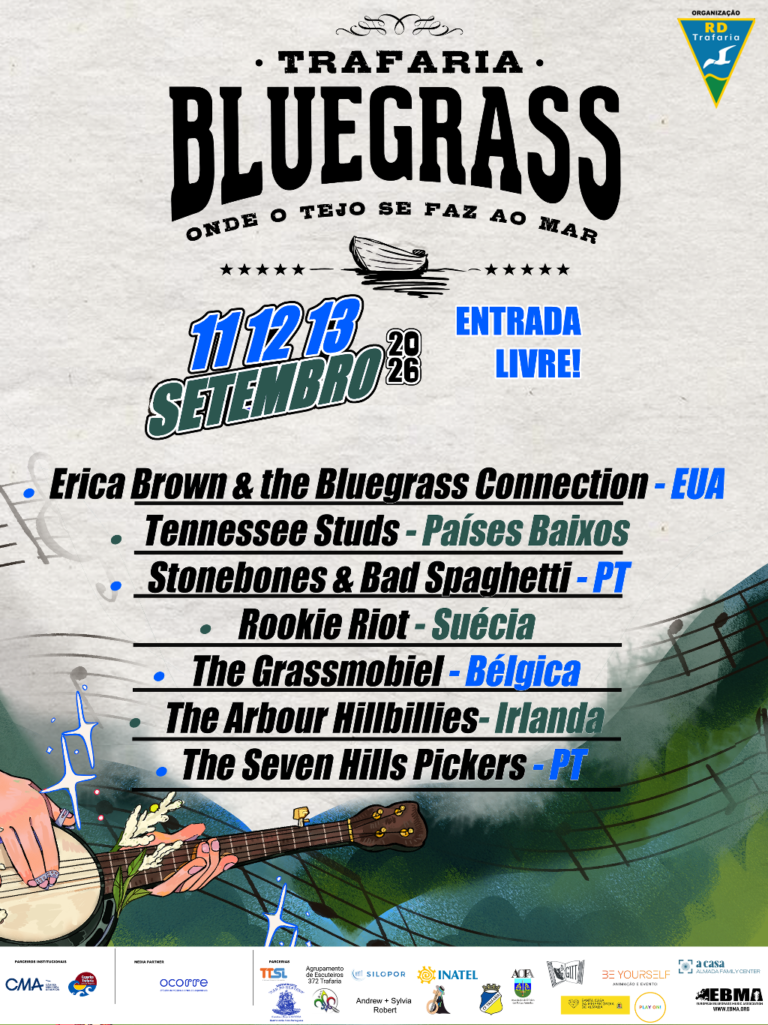 Trafaria Bluegrass 2026 revela cartaz completo com artistas de seis ...